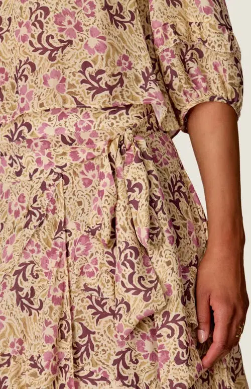 Rebecca Taylor Rae Ruffle Wrap Skirt