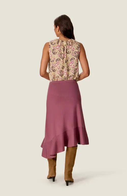 Rebecca Taylor Caroline Ruffle Sleeveless Top
