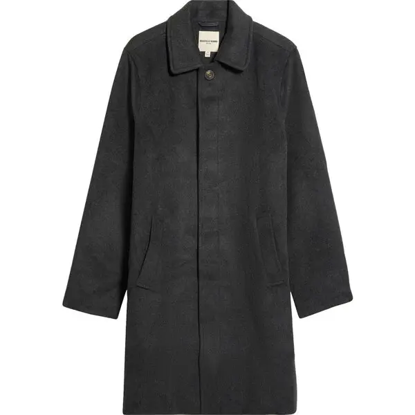 Bagatelle Wool Blend Button Front Coat
