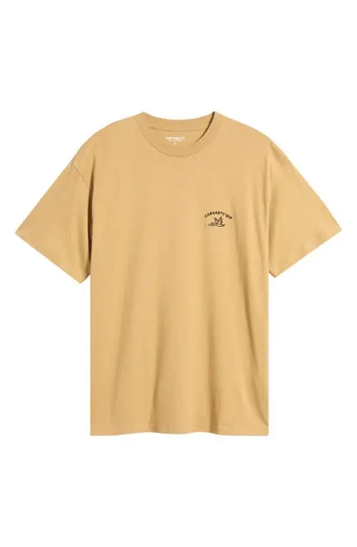 Carhartt Work In Progress Embroidered Animated Duck Organic Cotton T-shirt