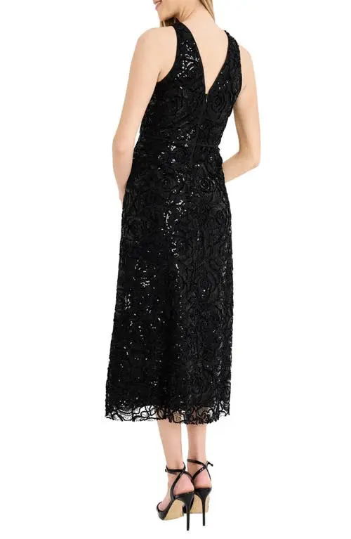 Maggy London Sequin Cocktail Dress