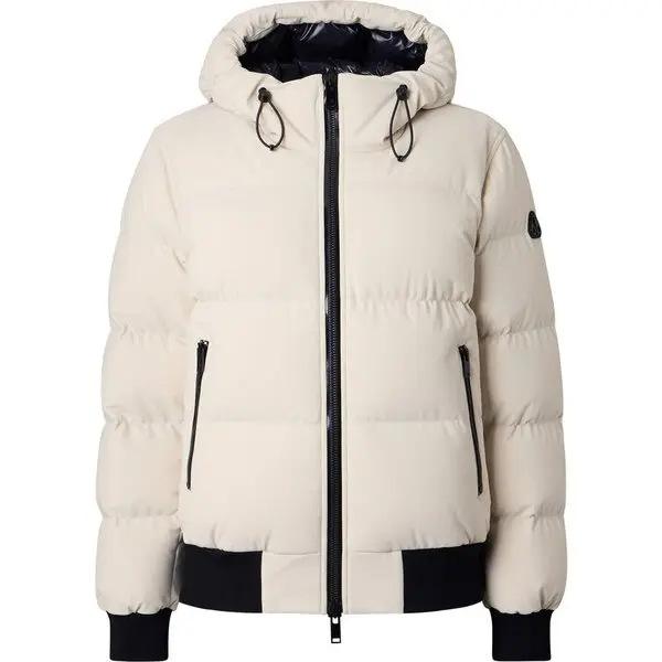 Moose Knuckles Soho 800 Fill Power Down Puffer Bomber Jacket