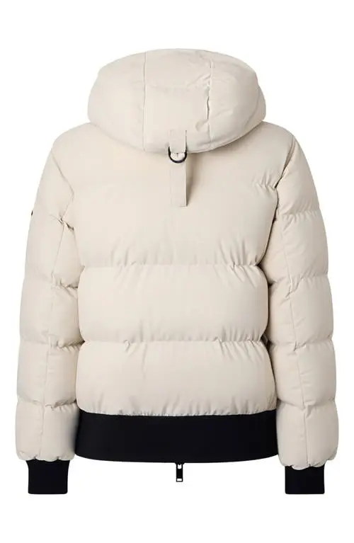 Moose Knuckles Soho 800 Fill Power Down Puffer Bomber Jacket