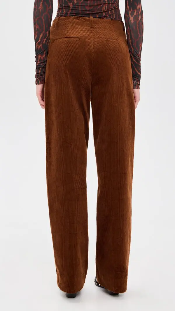 GANNI Corduroy Trousers