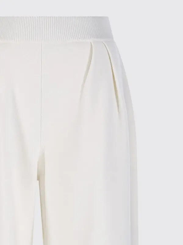 Max Mara Virgin Wool Palazzo Trousers