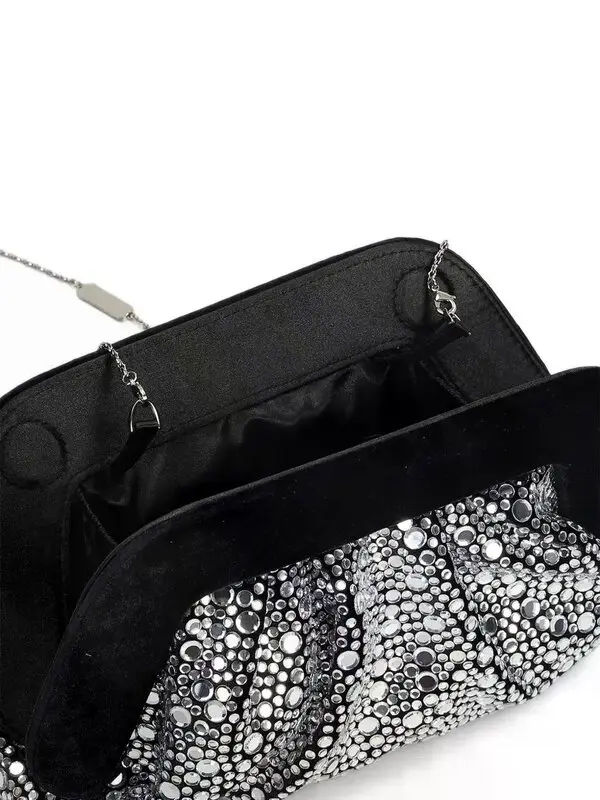 TWENTY FOURHAITCH Unicornis Crystal-embellished Clutch Bag