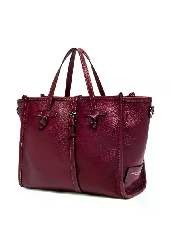 GIANNI CHIARINI Marcella Knotted Leather Tote Bag
