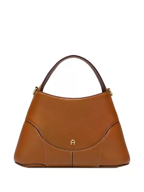 AIGNER Medium Hazel Leather Tote Bag