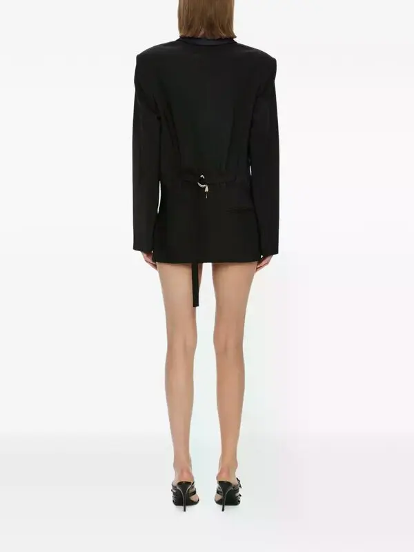 Christopher Esber Tuxedo Contrast-panel Mini Dress