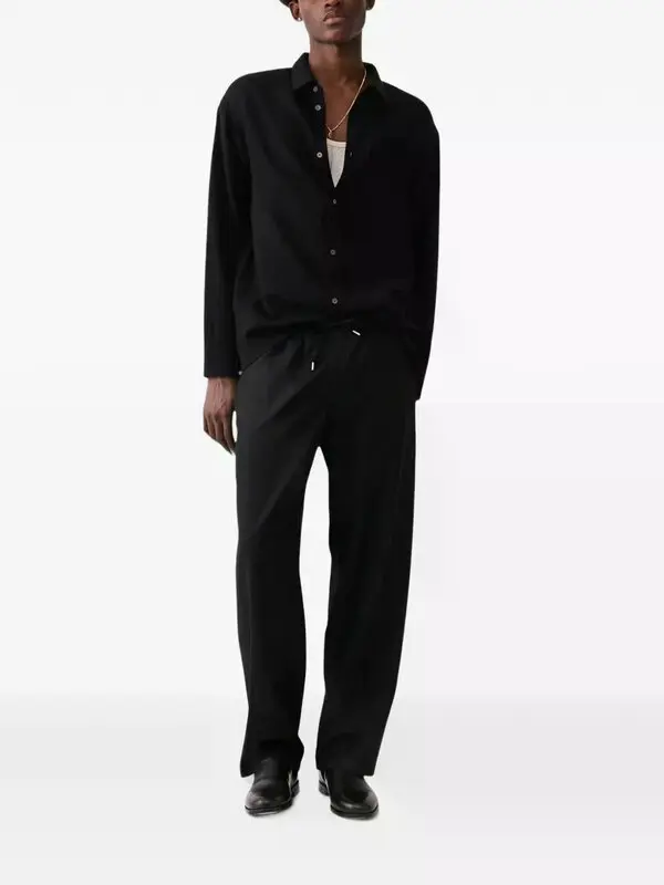 A KIND OF GUISE Samurai Wool Trousers - Black