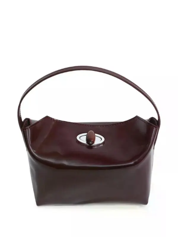 Christopher Esber Mini Turnlock Polished Tote Bag