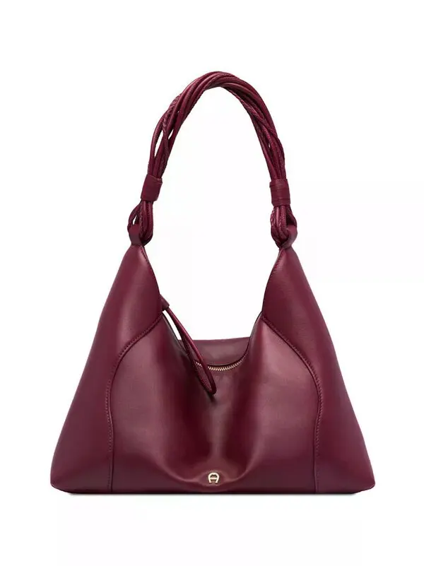 AIGNER Medium Giara Braided-handle Shoulder Bag