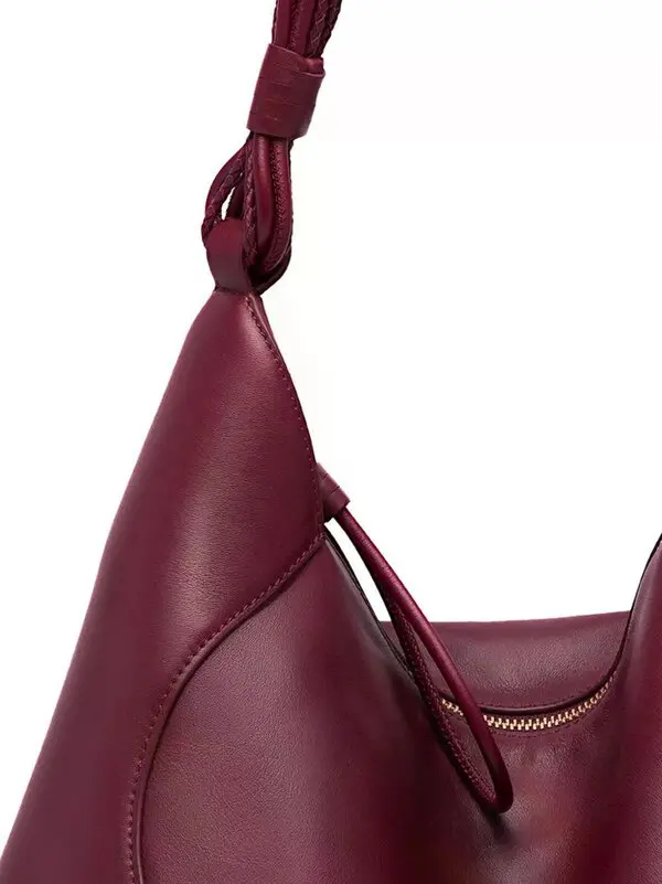 AIGNER Medium Giara Braided-handle Shoulder Bag
