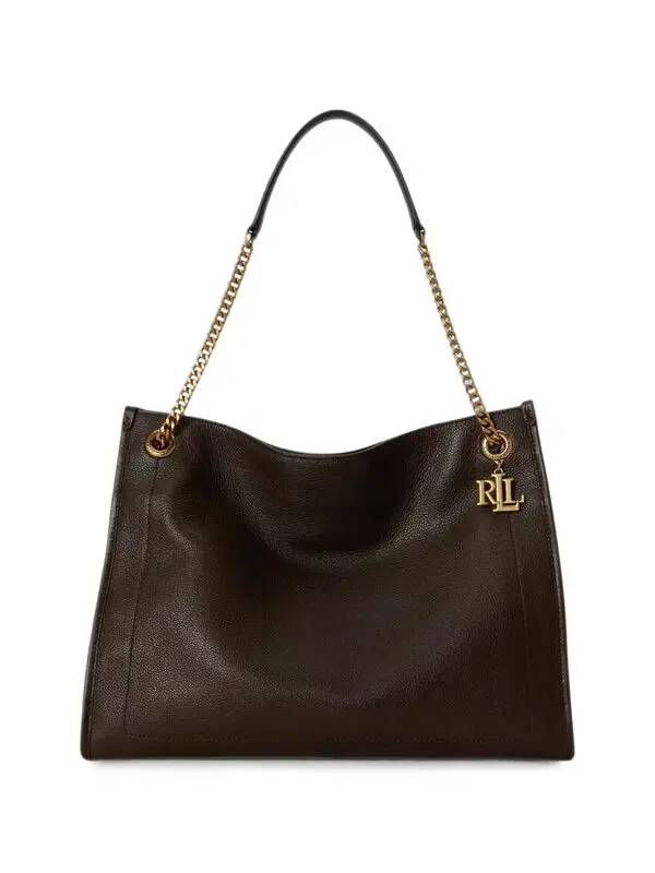 Ralph Lauren Bradley Leather Tote Bag - Brown