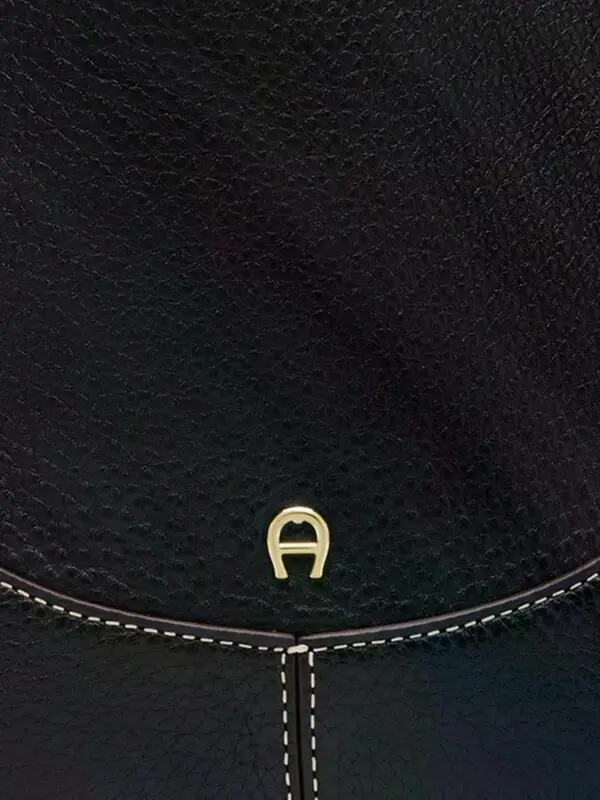AIGNER M Hazel Logo-plaque Top-handle Handbag
