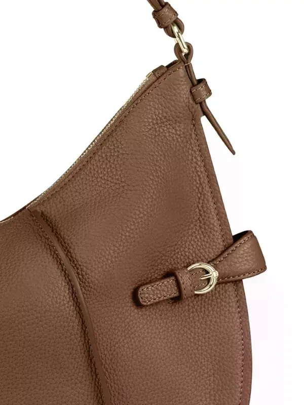 AIGNER M Cavallo Buckle-detail Crescent Shoulder Bag