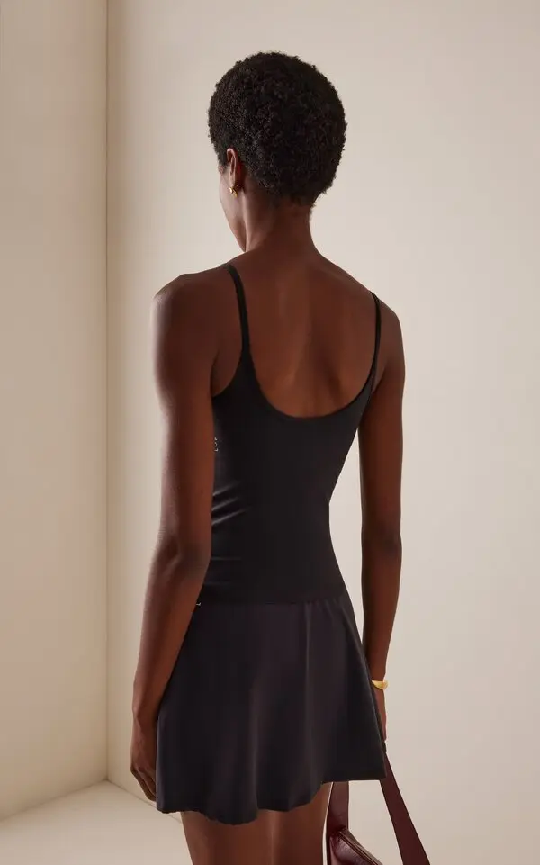 LEFT ON FRIDAY Barre Tank Long - Black