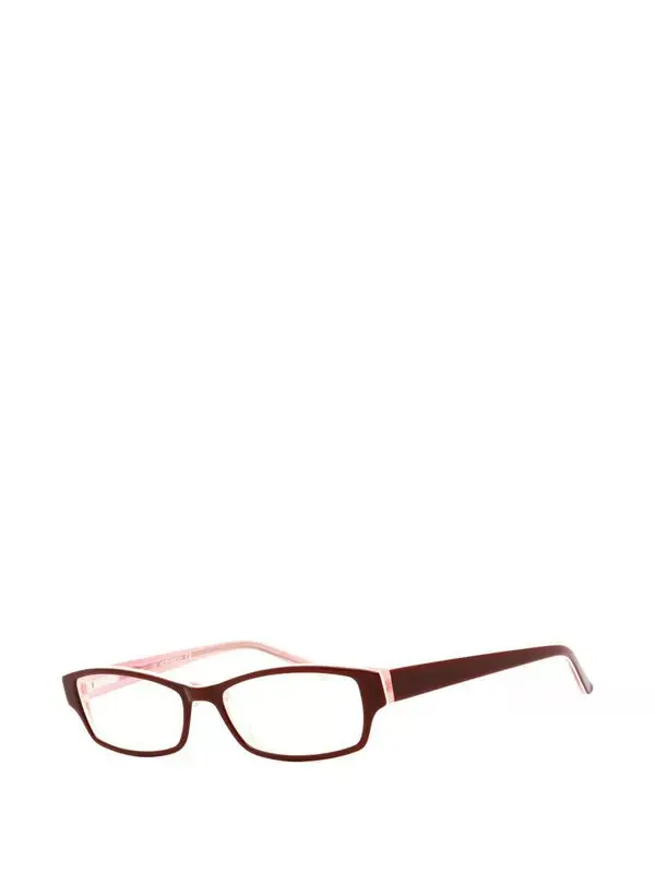 ADENSCO Rectangle-frame Glasses - Red