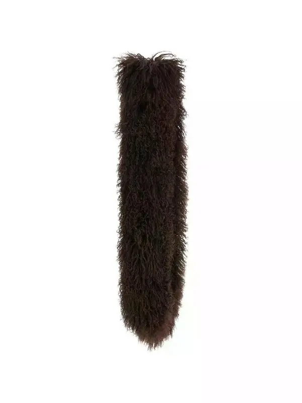 YVES SALOMON Mongolian Shearling Scarf
