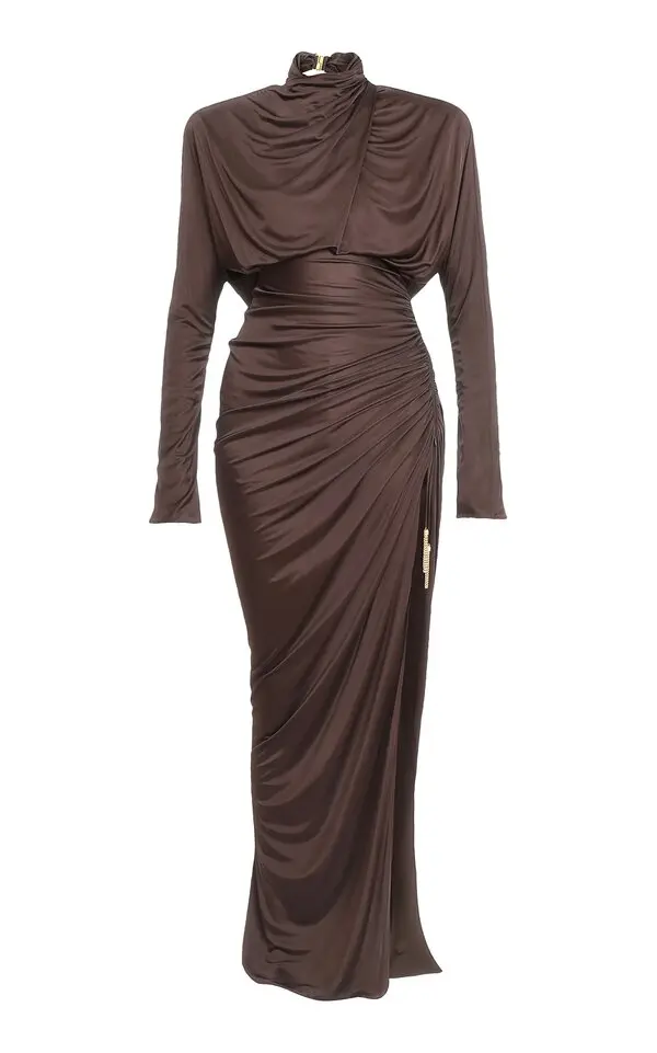 Balmain Long Jersey Dress