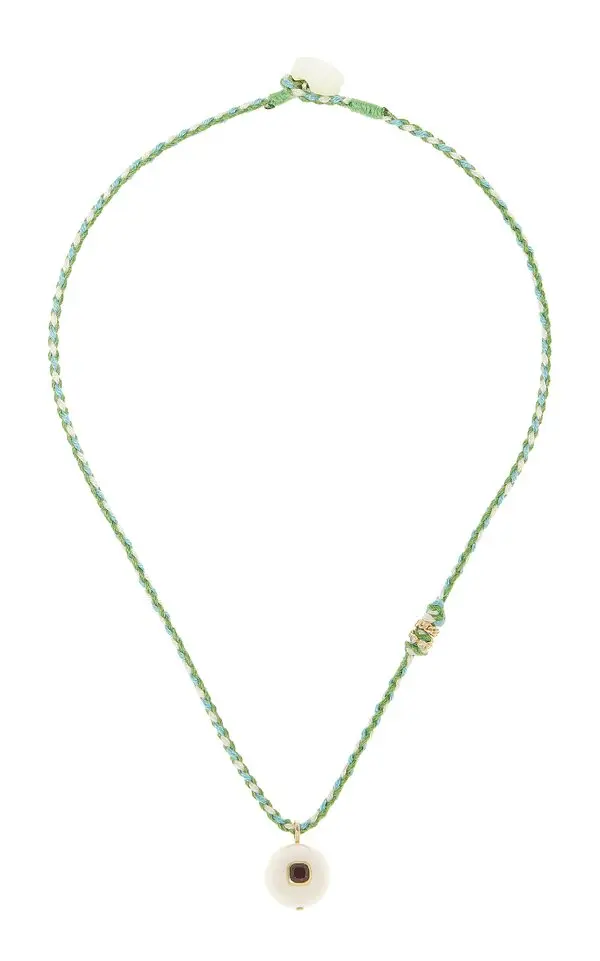Pascale Monvoisin Eddie 9k Gold Multi-stone Necklace