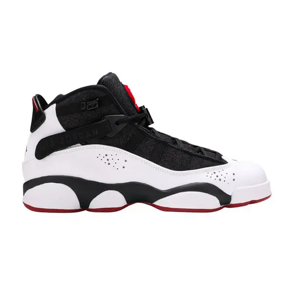 JORDAN 6 Rings Bg White Gym Red - Black
