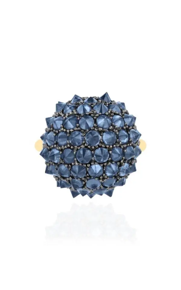 Goshwara Limited Edition' 18k Yellow Gold Sapphire Ring
