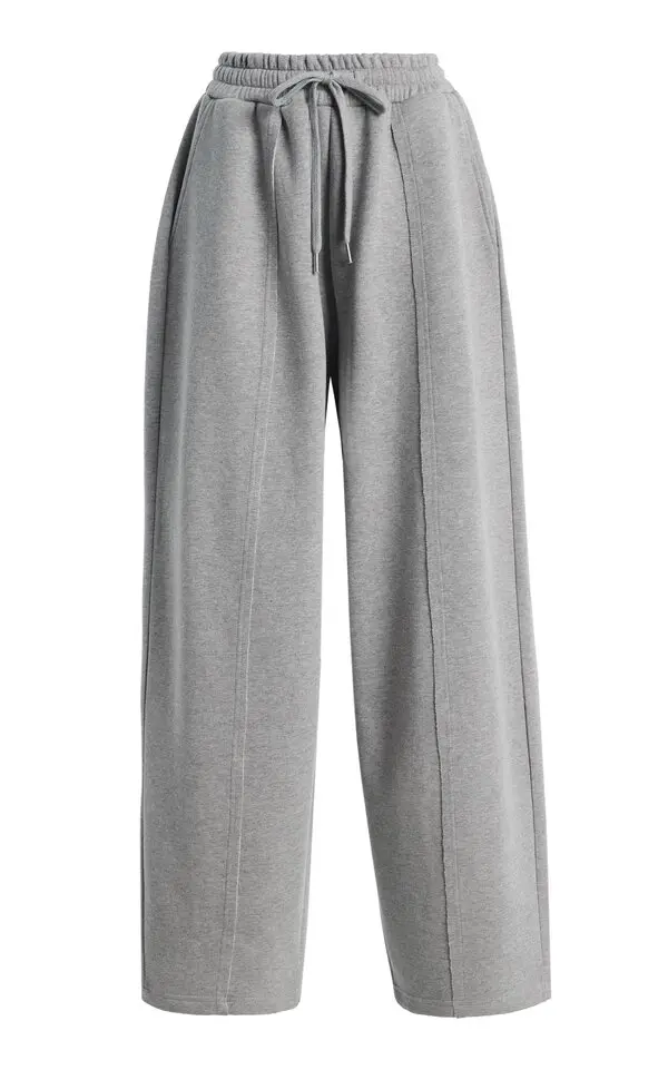 THE FRANKIE SHOP Mirra Cotton Sweatpants - Grey