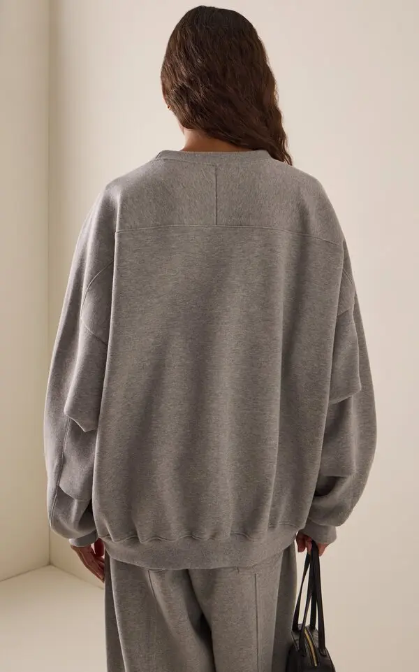 THE FRANKIE SHOP Mirra Cotton Sweatshirt