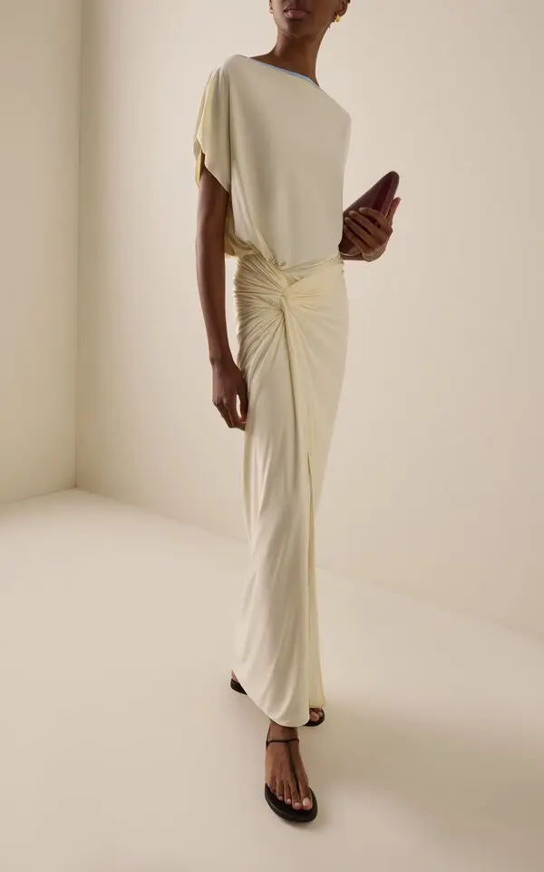 BAOBAB Waves Jersey Maxi Dress