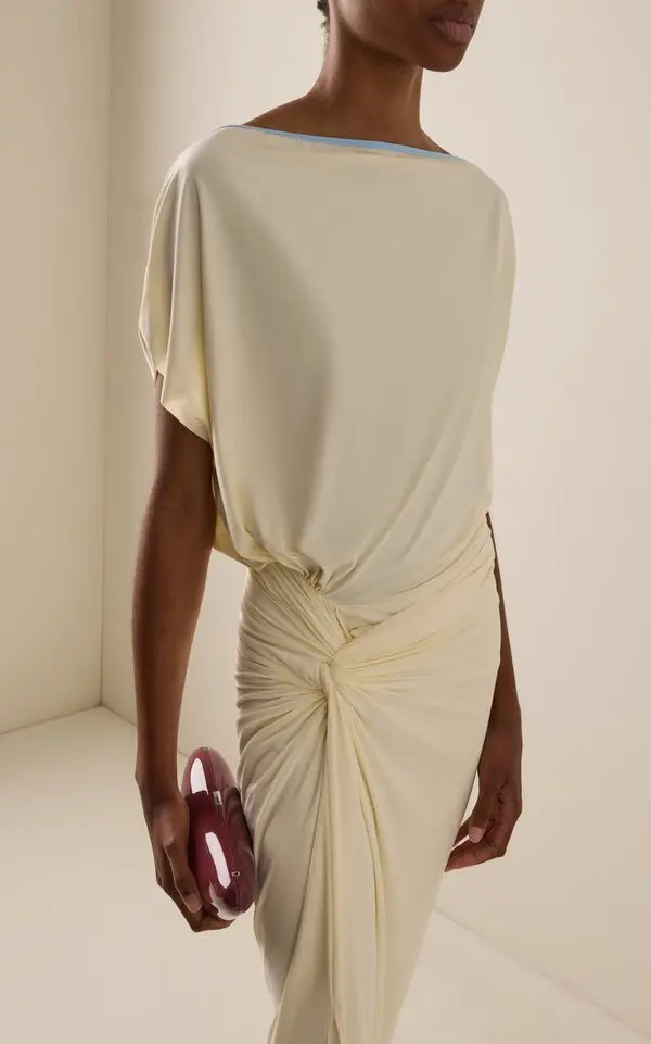 BAOBAB Waves Jersey Maxi Dress