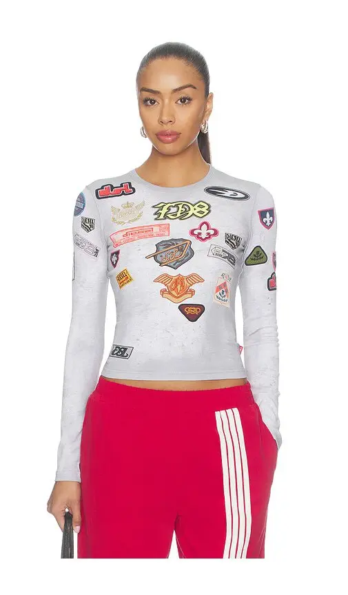 DIESEL® Tele Long Sleeve T-shirt