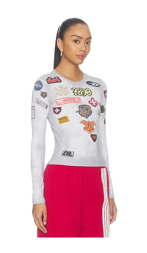 DIESEL® Tele Long Sleeve T-shirt