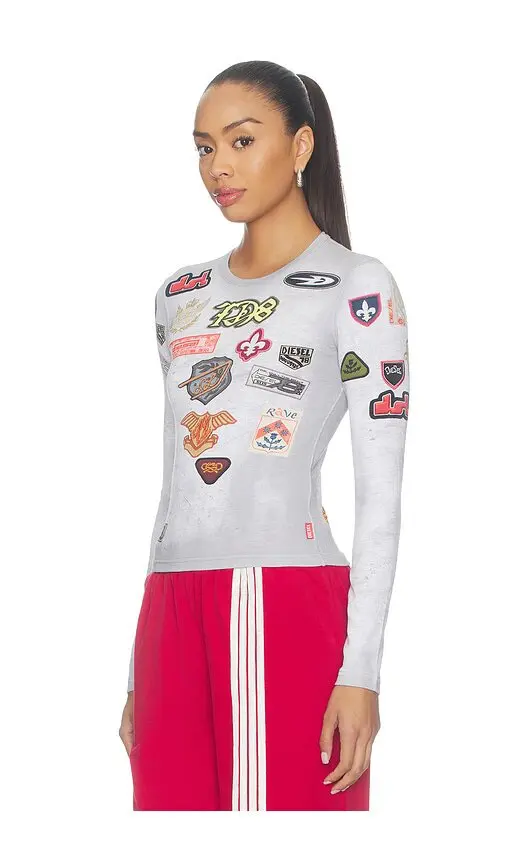DIESEL® Tele Long Sleeve T-shirt