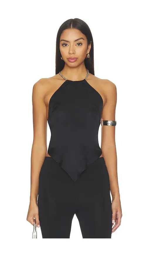 Ksubi X Scarf Top - Black