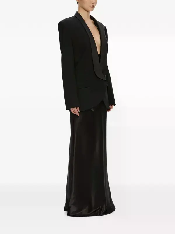 Christopher Esber Tuxedo-contrast Wool Blazer