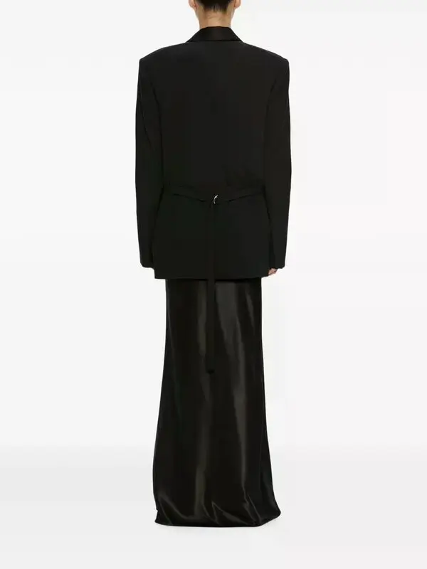 Christopher Esber Tuxedo-contrast Wool Blazer