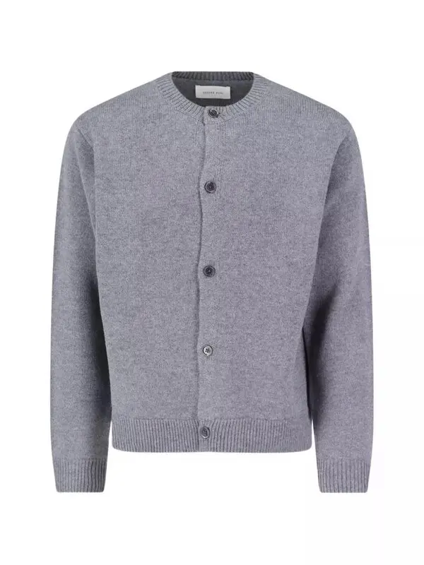 BERNER KUHL Button-up Knitted Wool Cardigan
