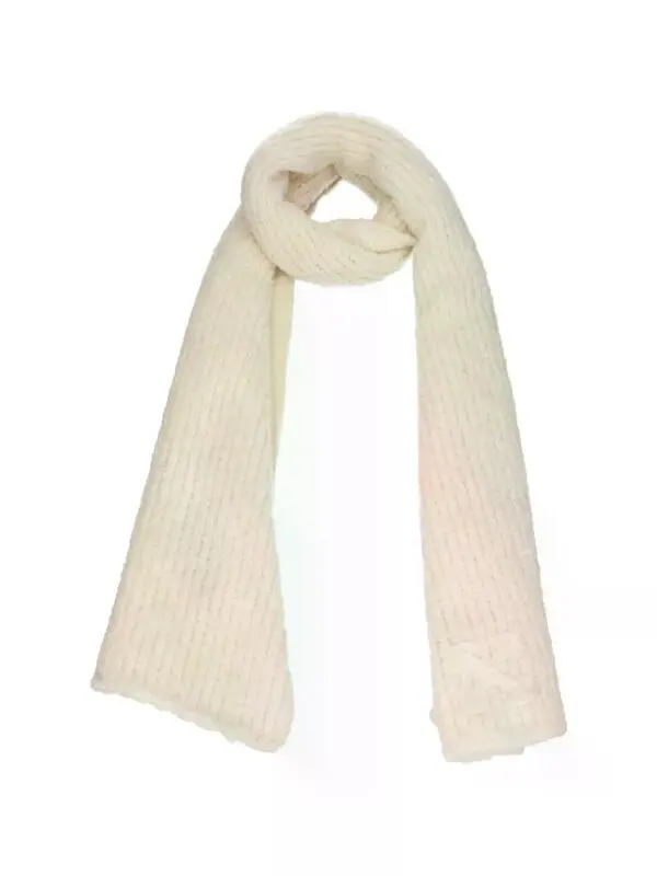 Off-White Knitted Logo-detail Scarf