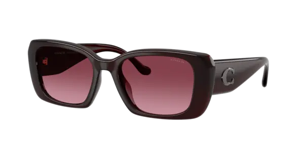 COACH Sunglass Cby82 - Merlot Gradient