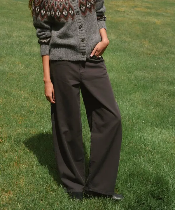 Jenni Kayne Beachwood Baggy Pant - Black