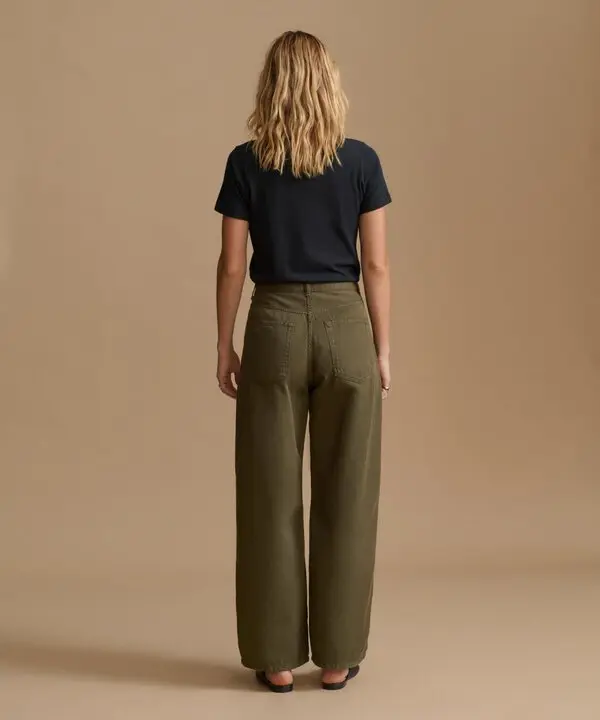 Jenni Kayne Beachwood Baggy Pant - Moss