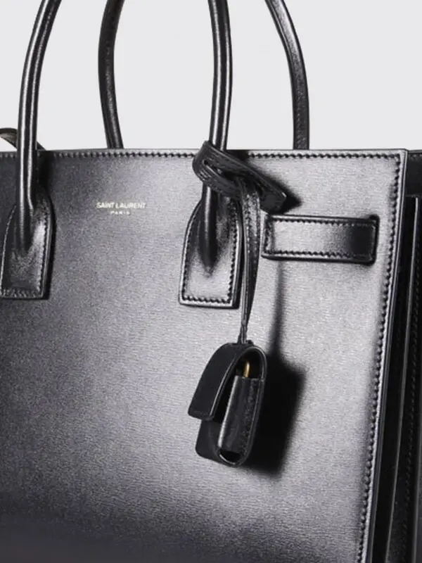Saint Laurent Sac De Jour Leather Bag