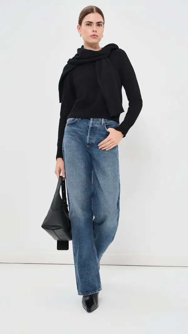 Daughter The Sligo Shrunken Crewneck Wool Pullover