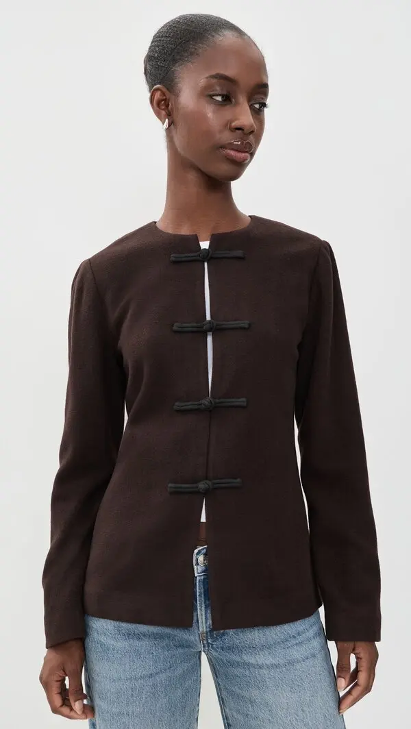 Ciao Lucia Danelle Wool Coat