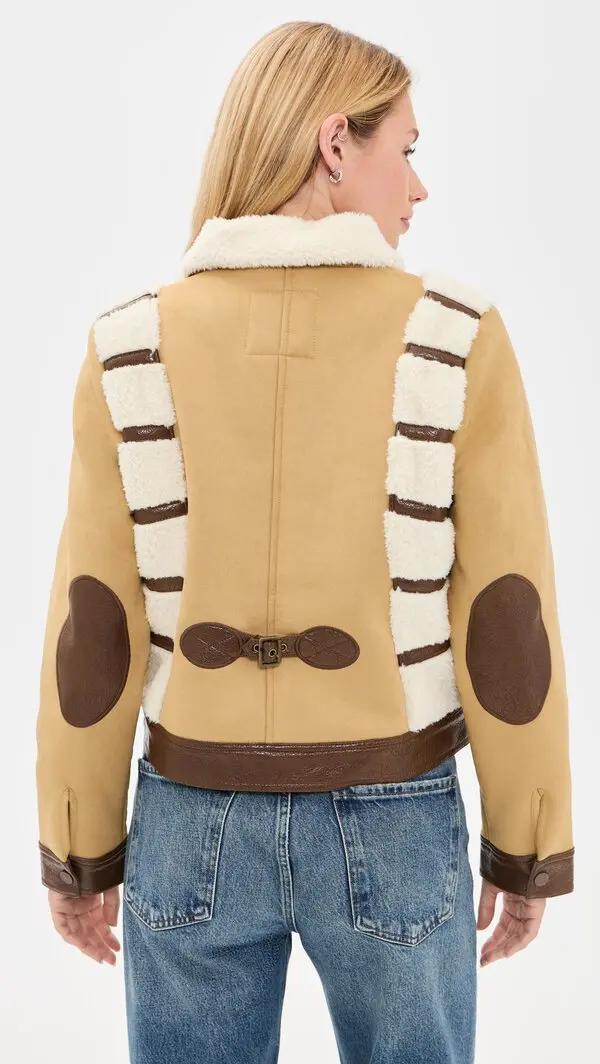 MOTHER The Tripper Puffer Jacket - Mixed Media