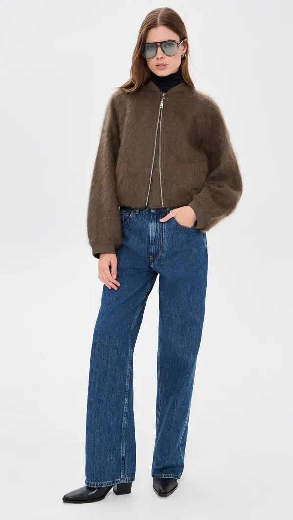 HERSKIND Jimi Bomber Jacket - Clay