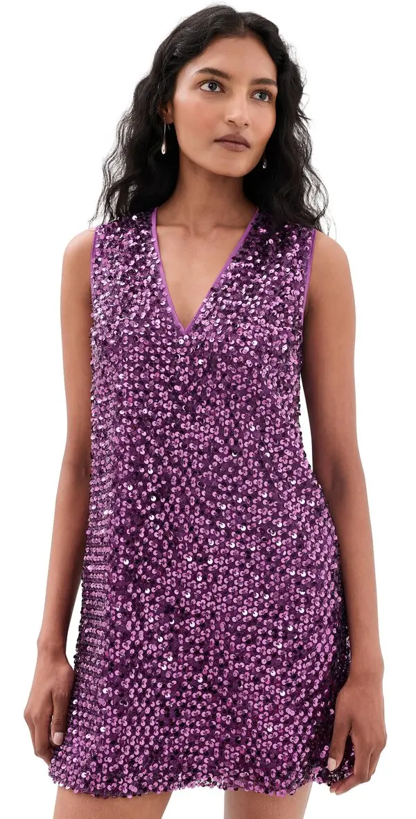 SIMONMILLER Fountain Sequin Dress