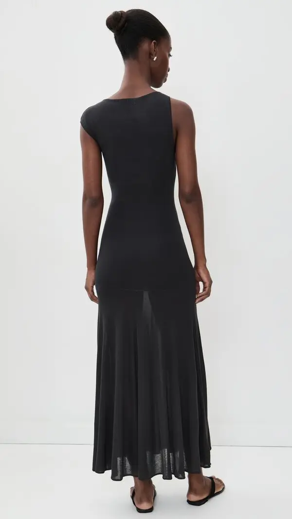 ST. AGNI Fine Jersey Circle Hem Dress