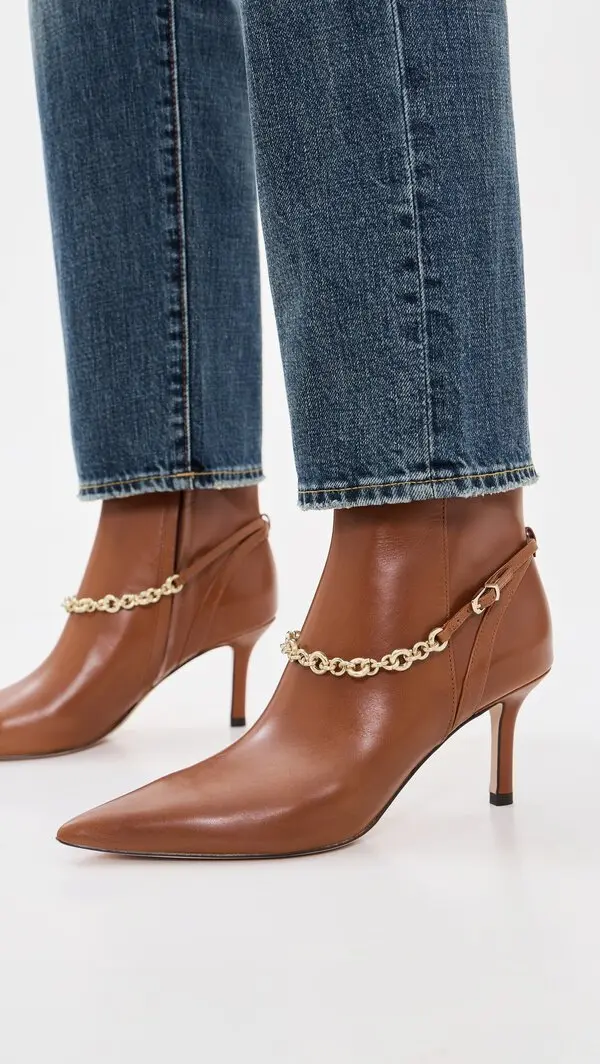 FAVORITE DAUGHTER Tate Booties - Gingerbread